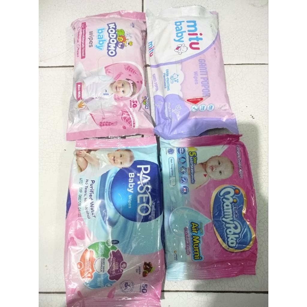 Jual Tisu Basah 50 Sheets All Varian BELI 1 GRATIS 1 | Shopee Indonesia