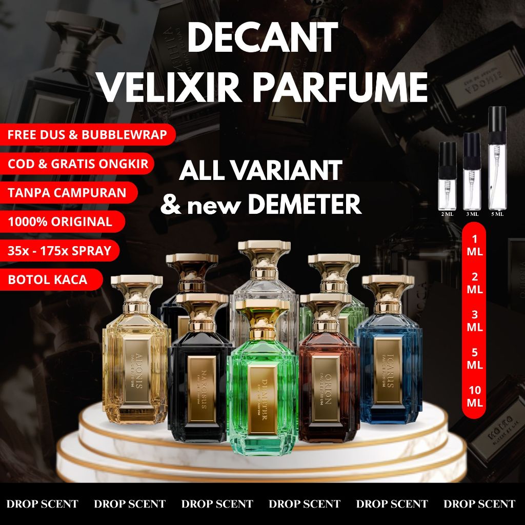 Jual VELIXIR PARFUME | Decant | Tester Original | Share in Jar | Apollo ...