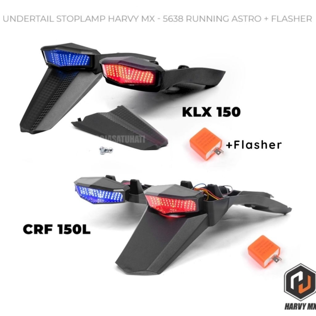 Jual Undertail Stoplamp 5638 Astro Running Led CRF 150L KLX Bigfoot ...