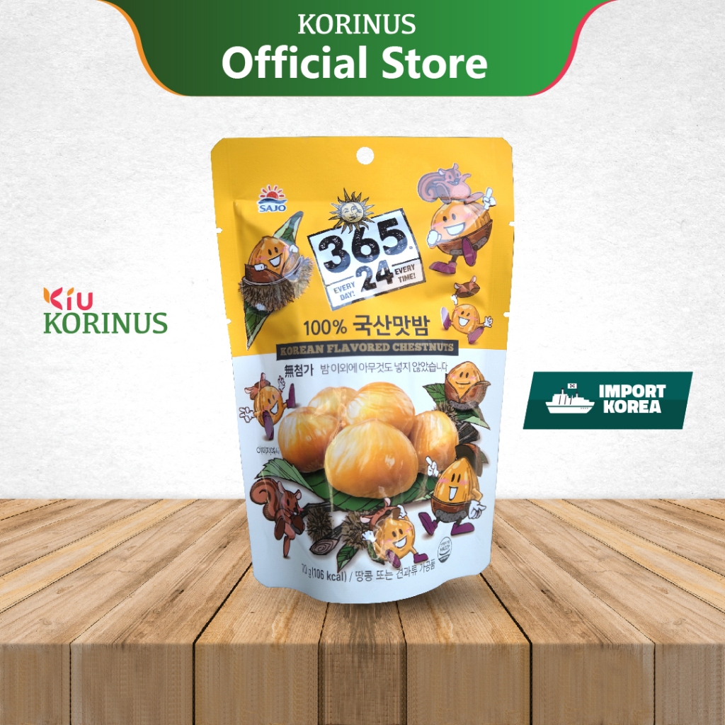 Jual [SAJO] Kacang Kastanye / Korean Flavored Chestnuts / Cemilan ...