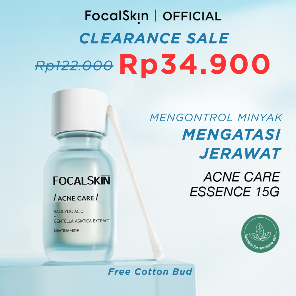Jual [CLEARANCE SALE] FOCALSKIN Acne Care Essence Instant Acne Spot ...