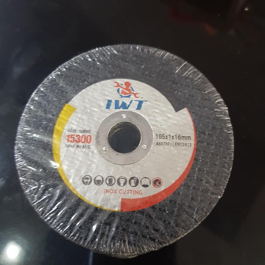 Jual IWT Batu Potong 4x1 Cutting Wheel 4" 4 x 1 105x1x16 1 KOTAK ...