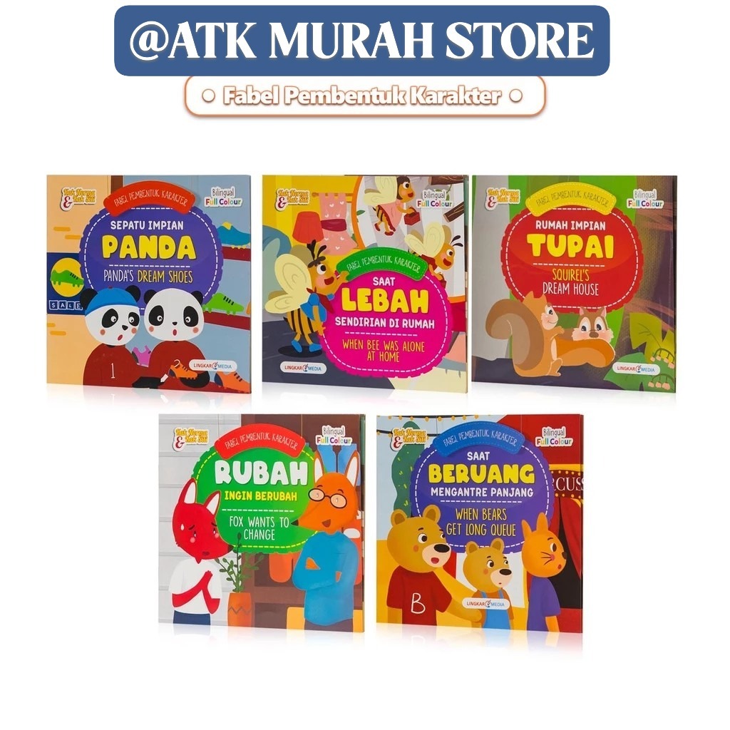 Jual Buku Cerita Anak Bergambar Fabel Pembentuk Karakter : Rumah Impian ...