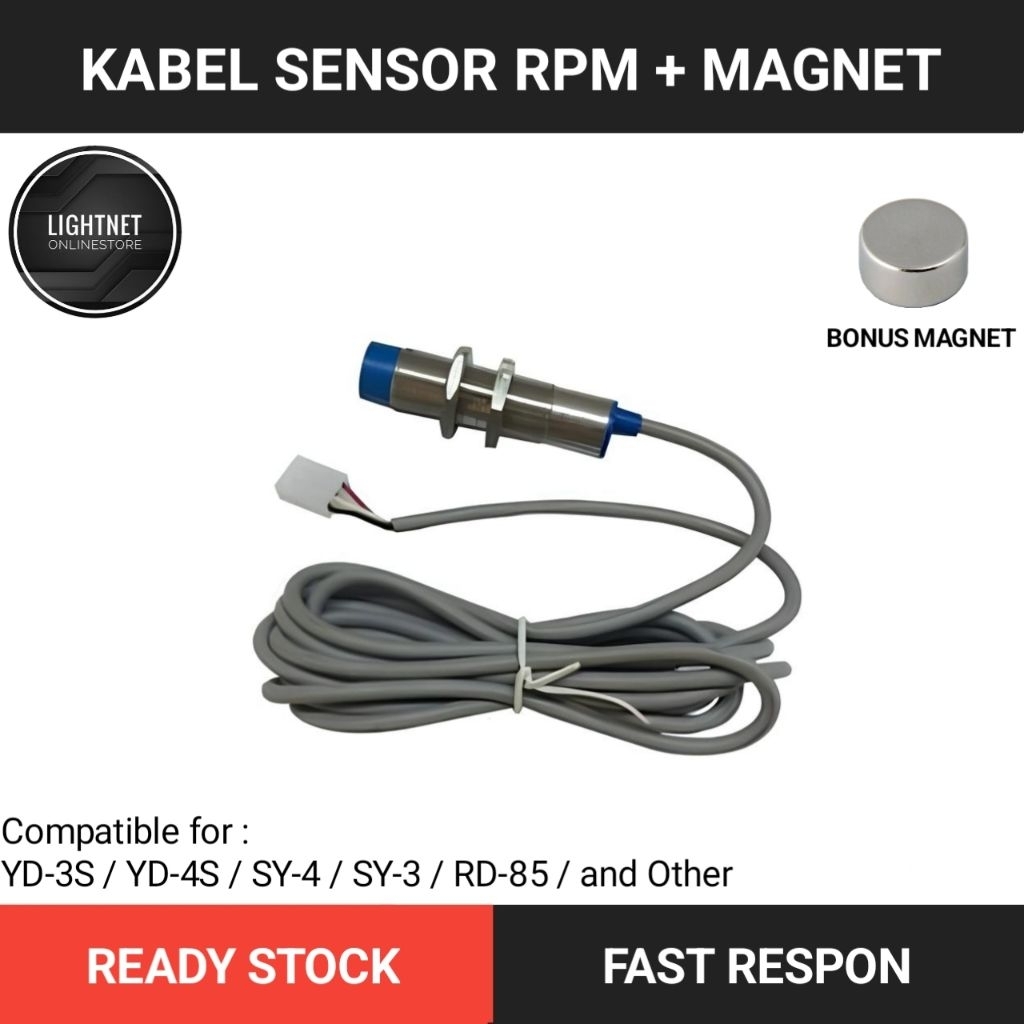 Jual kabel RPM Speed Sensor 3 core + Magnet | Shopee Indonesia