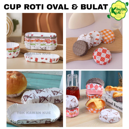Jual Paper Cup Roti Pet Bulat Best Fresh isi 50 pc/Cake Case Bulat ...