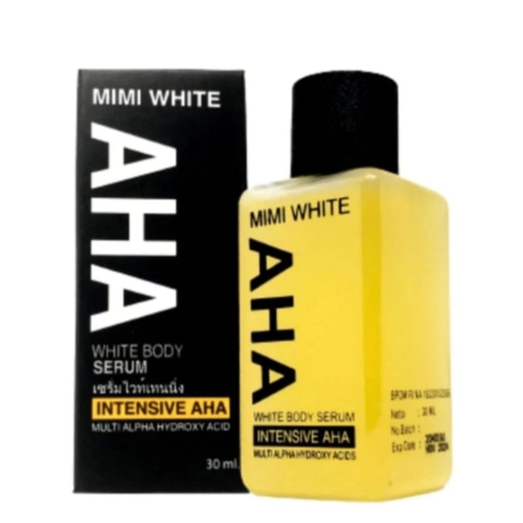 Jual Mimi White Aha Body Serum 30ml | Shopee Indonesia