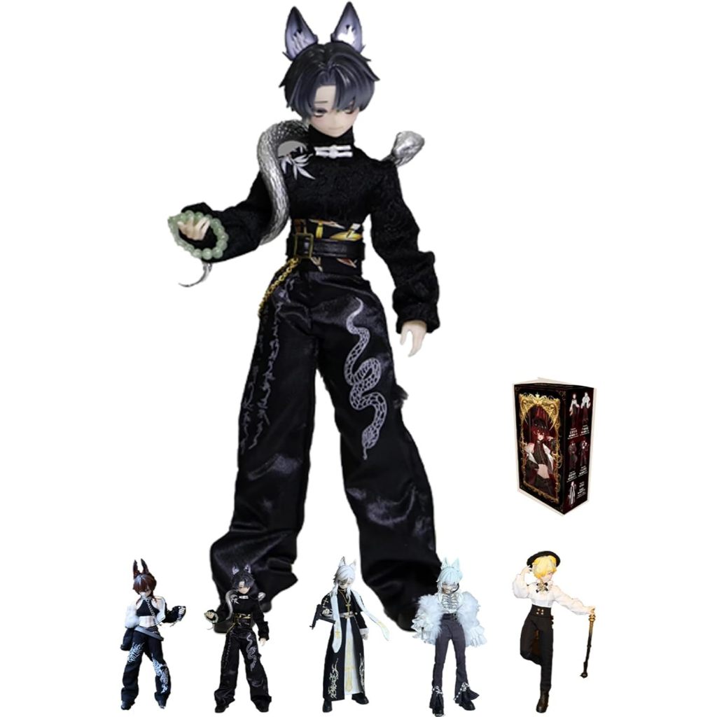 Jual GNATAPIAY 1/12 BJD Dolls Blind Box,Kawaii MJD BJD Dolls The Past in Sicily Series 1/12 Ball ...