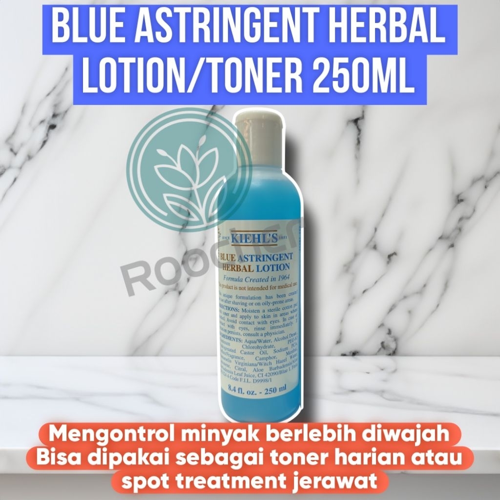 Jual Blue Astringent Herbal Lotion 250ml | Shopee Indonesia