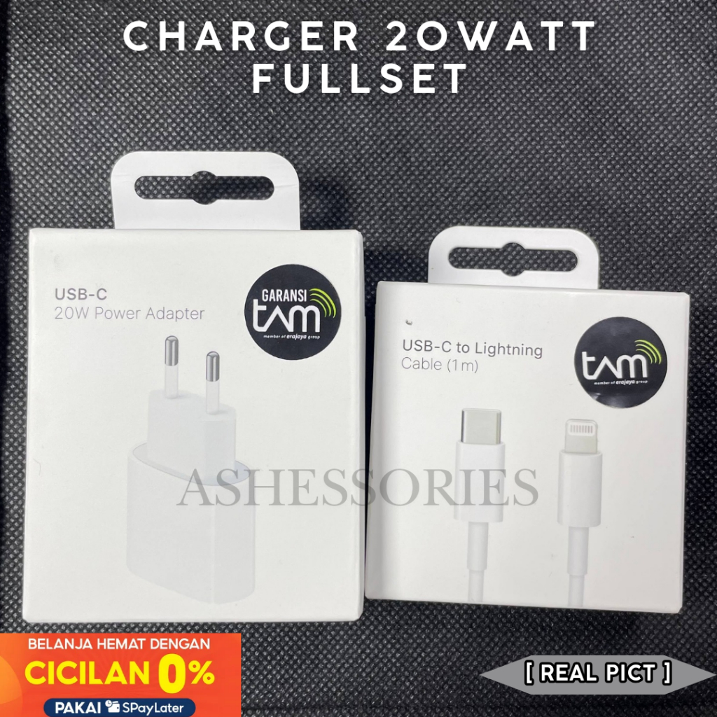 Jual Charger Ip 20 watt Fast Charging.[ Charger ip 7 - 14 Series ...