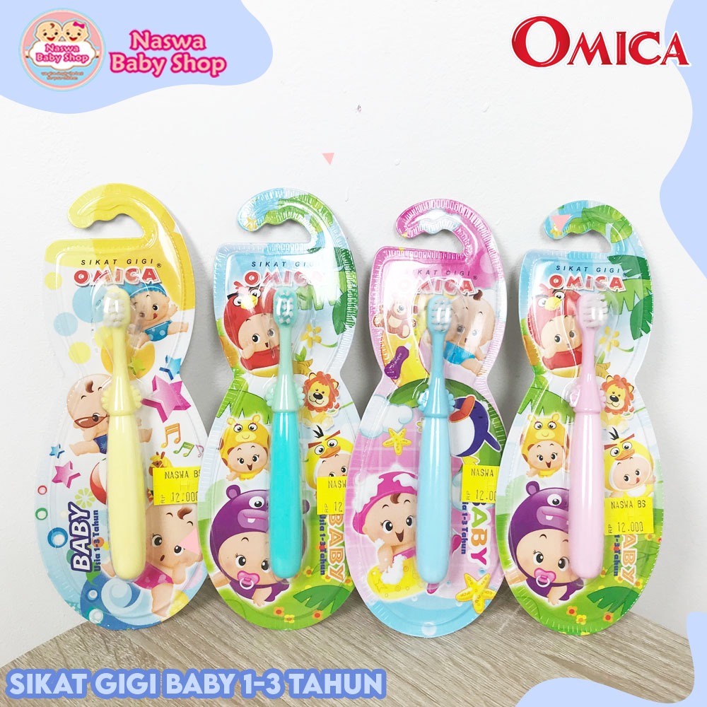 Jual Omica Sikat Gigi Baby 1-3 Tahun | Shopee Indonesia
