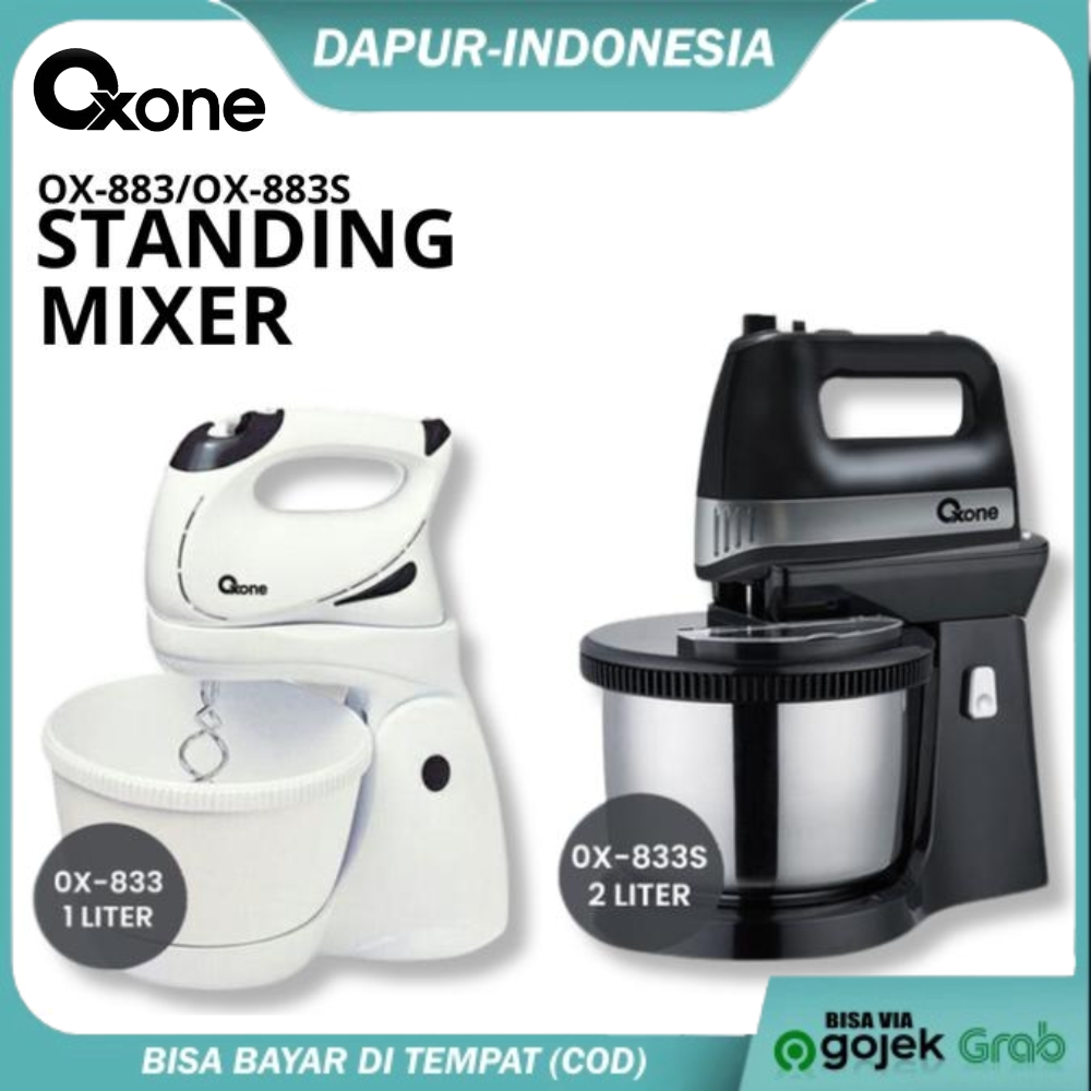 Jual Oxone OX-833S / OX-833 Stand Mixer – Mixer Dengan Mangkuk Berputar ...