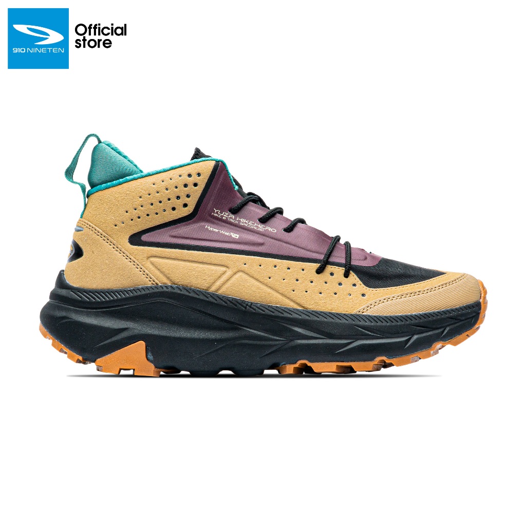 Jual 910 Nineten YUZA HIKEHERO MID Sepatu Hiking - Black/Wine/Tan ...