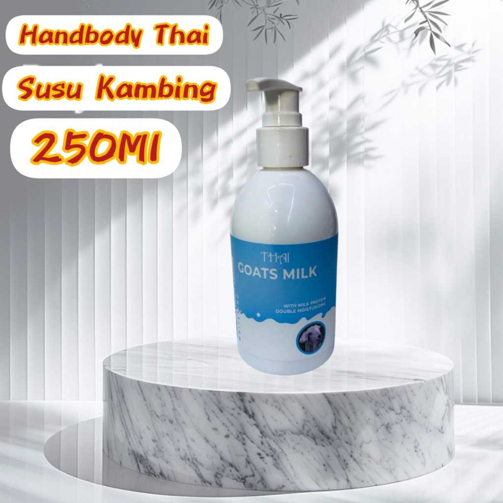Jual Handbody Susu Kambing Lotion Thai Goat's Milk 250Ml Whitening ...