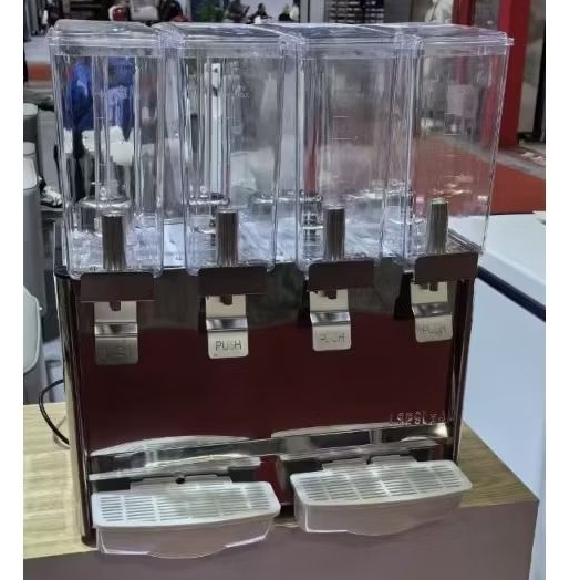 Jual Mesin Juice Dispenser Pendingin Minuman 4 Tabung, Mesin Milo ...