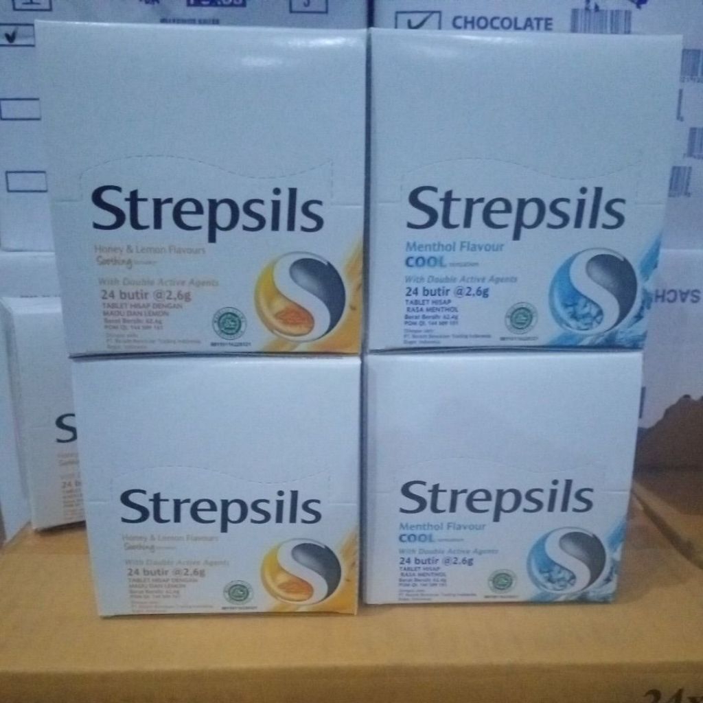 Jual Strepsils per box isi 24 butir | Shopee Indonesia
