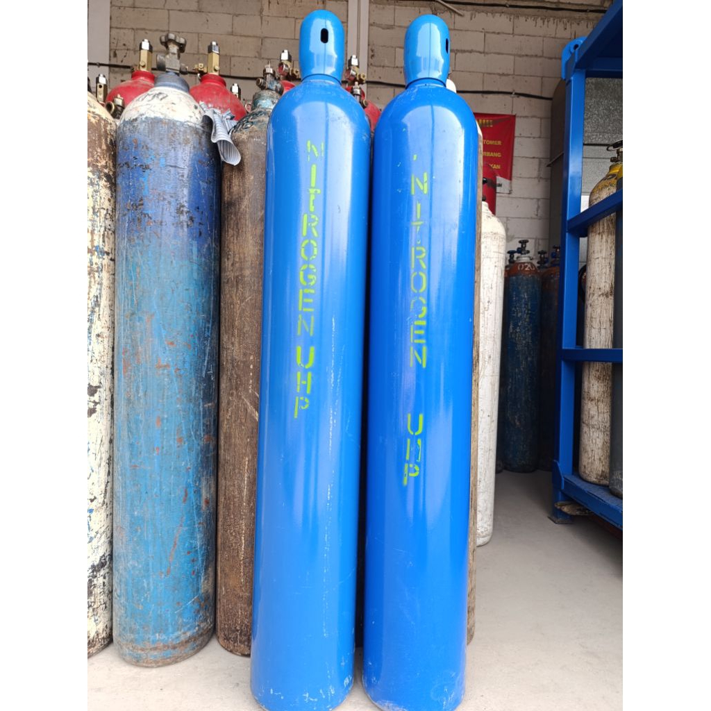 Jual Tabung Nitrogen UHP 6m3 Packing Snack + isi Nitrogen Ultra High ...