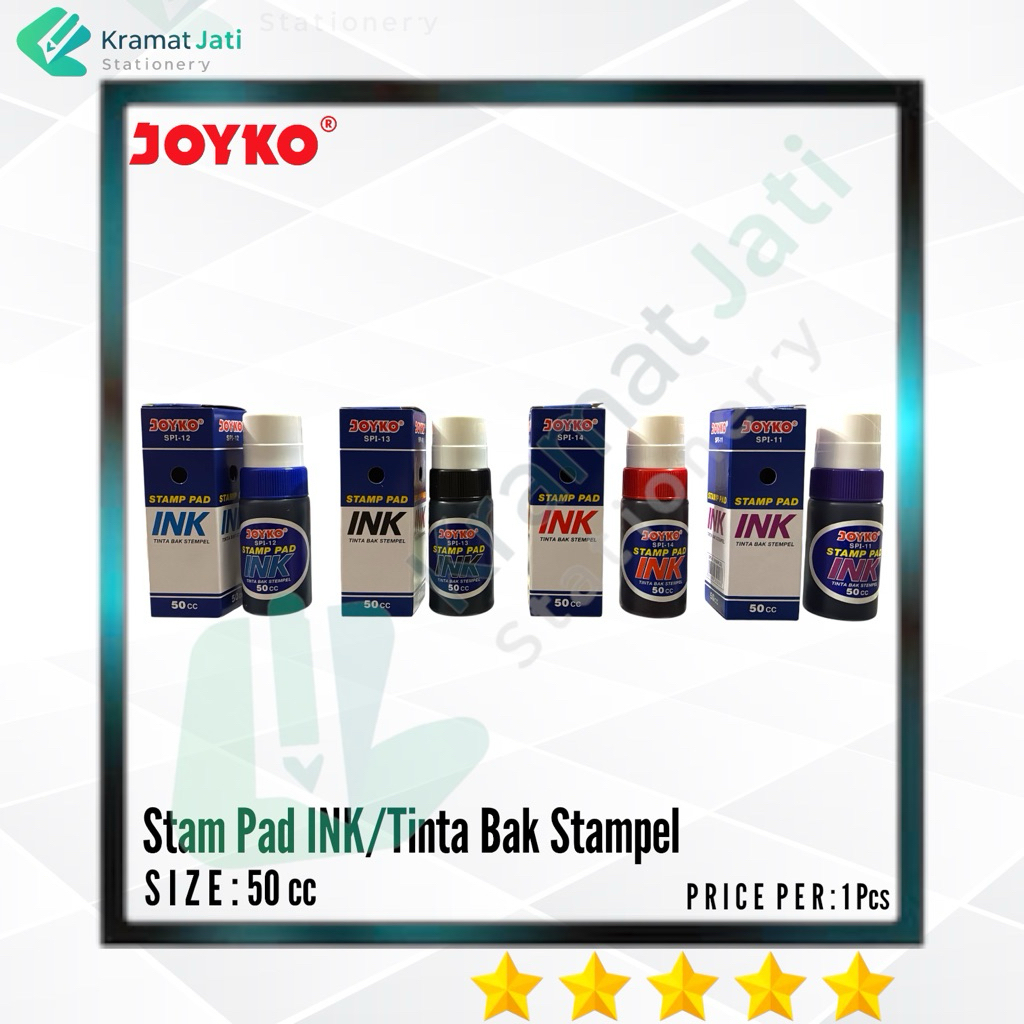 Jual JOYKO Tinta Bak Stampel/Stamp Pad INK (1 Pcs) | Shopee Indonesia