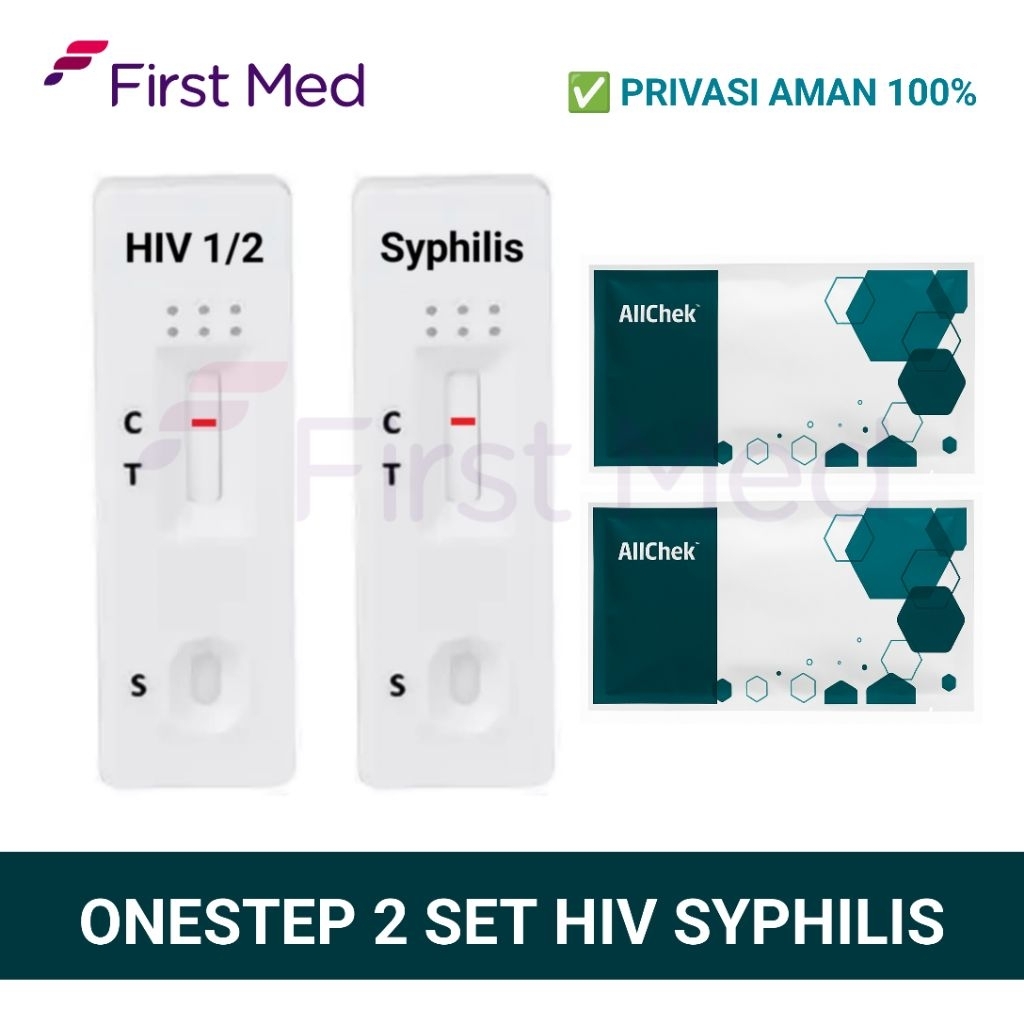 Jual Paket 2 Set Test HIV + Syphilis Allcheck | Shopee Indonesia