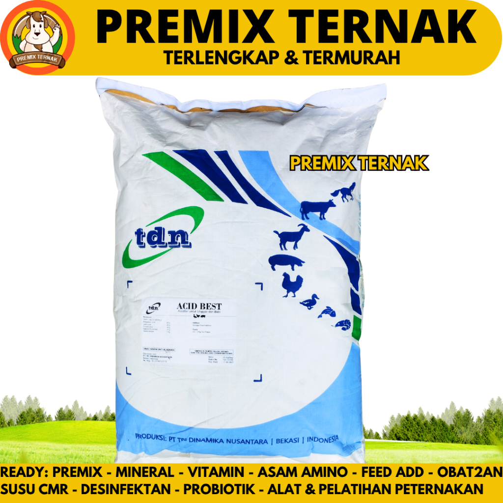 Jual ACID BEST 25 KG - Feed additive Ayam Acidifier Growth Promotor ...