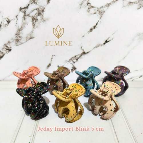 Jual LUMINE Jeday Import Blink 5cm | Jepit Rambut Berkilau | Jepit ...