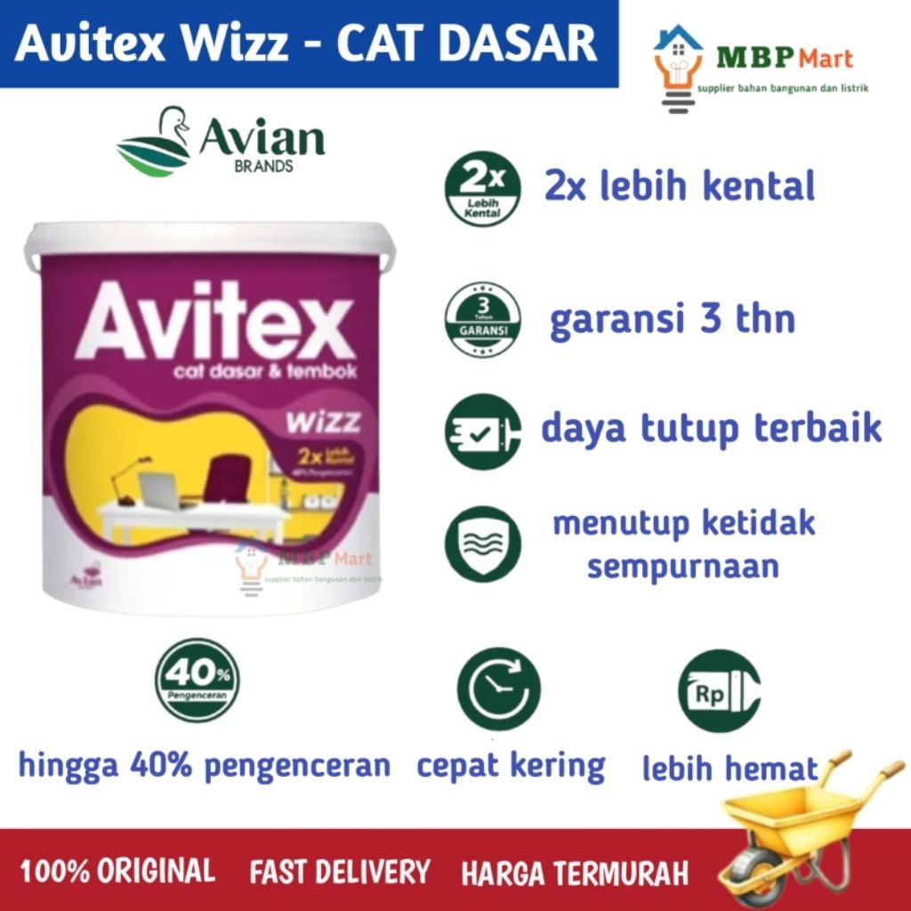Jual Cat Avitex Terlengkap & Harga Terbaru Juni 2026 | Shopee Indonesia