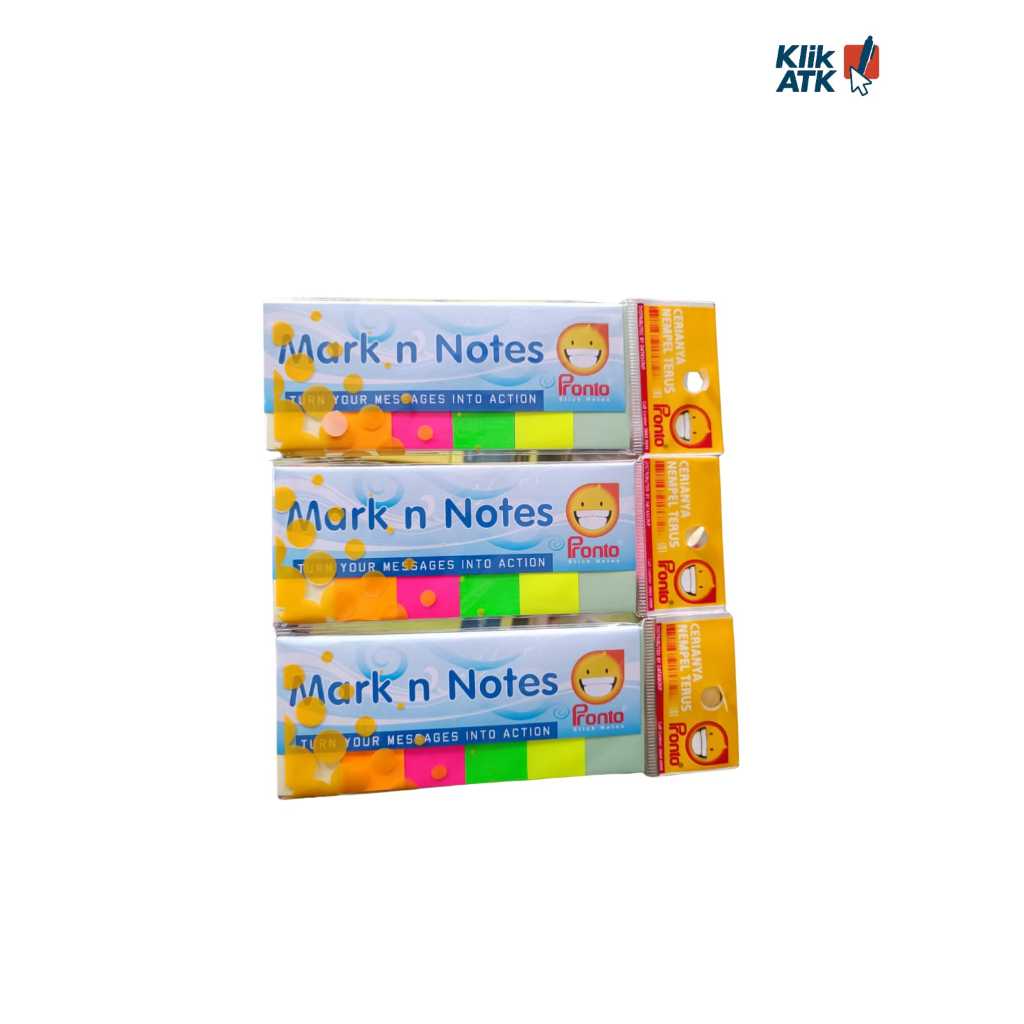 Jual Mark N Note Pronto / Stick Note / Penanda Merk Pronto - Per Pcs ...