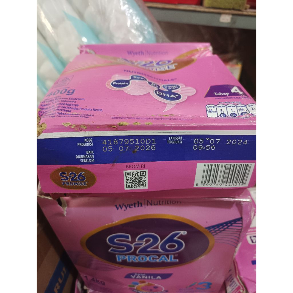 Jual S26 promise(4) 400gr dan s26 procal(3) 1,4kg vanila | Shopee Indonesia