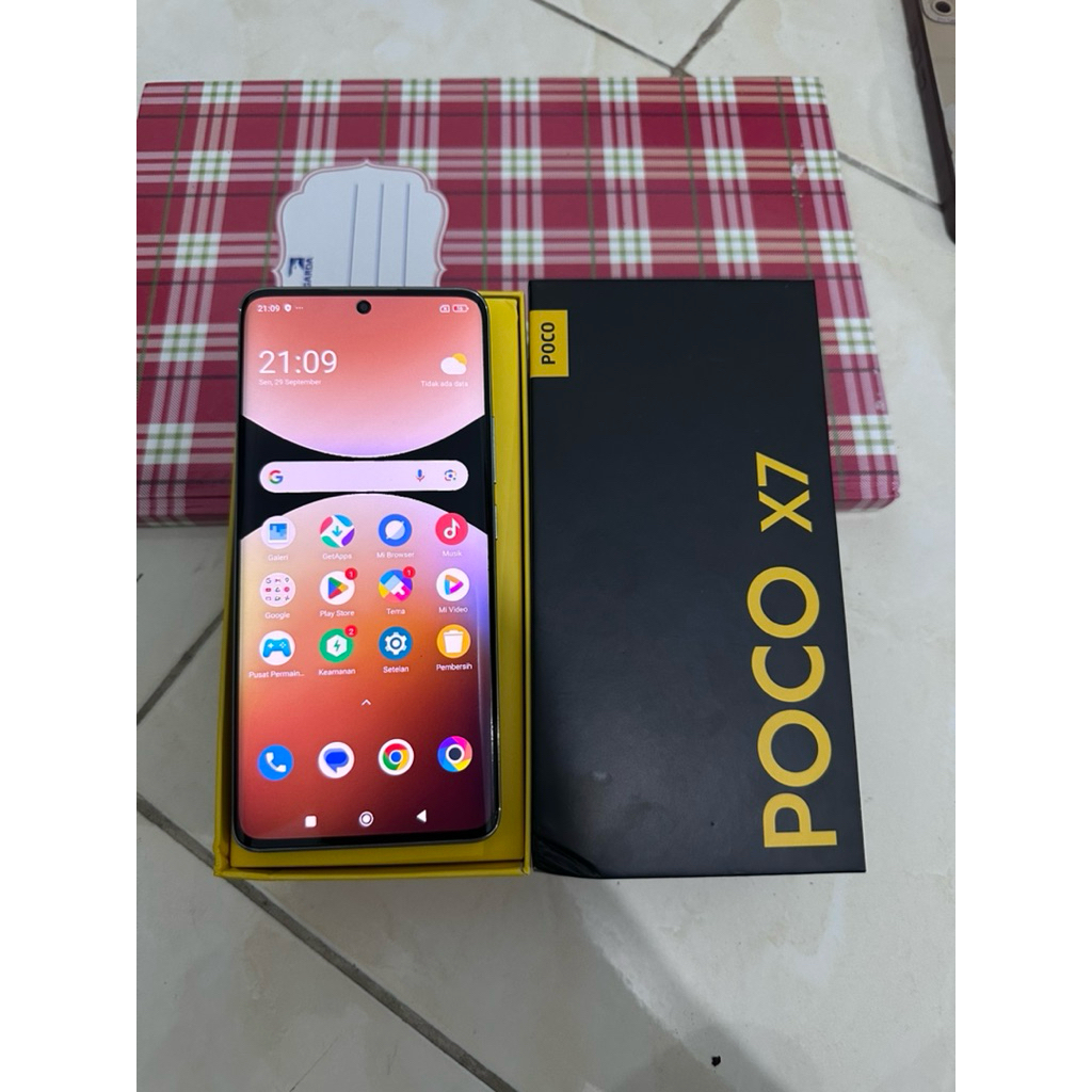 Jual Poco X7 5G ram 12+6/512 GB Fullset Garansi 9 bulan lagi | Shopee ...