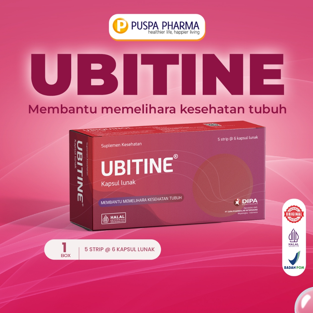 Jual Ubitine - Membantu memelilhara kesehatan tubuh - CoEnzym Q10 ...