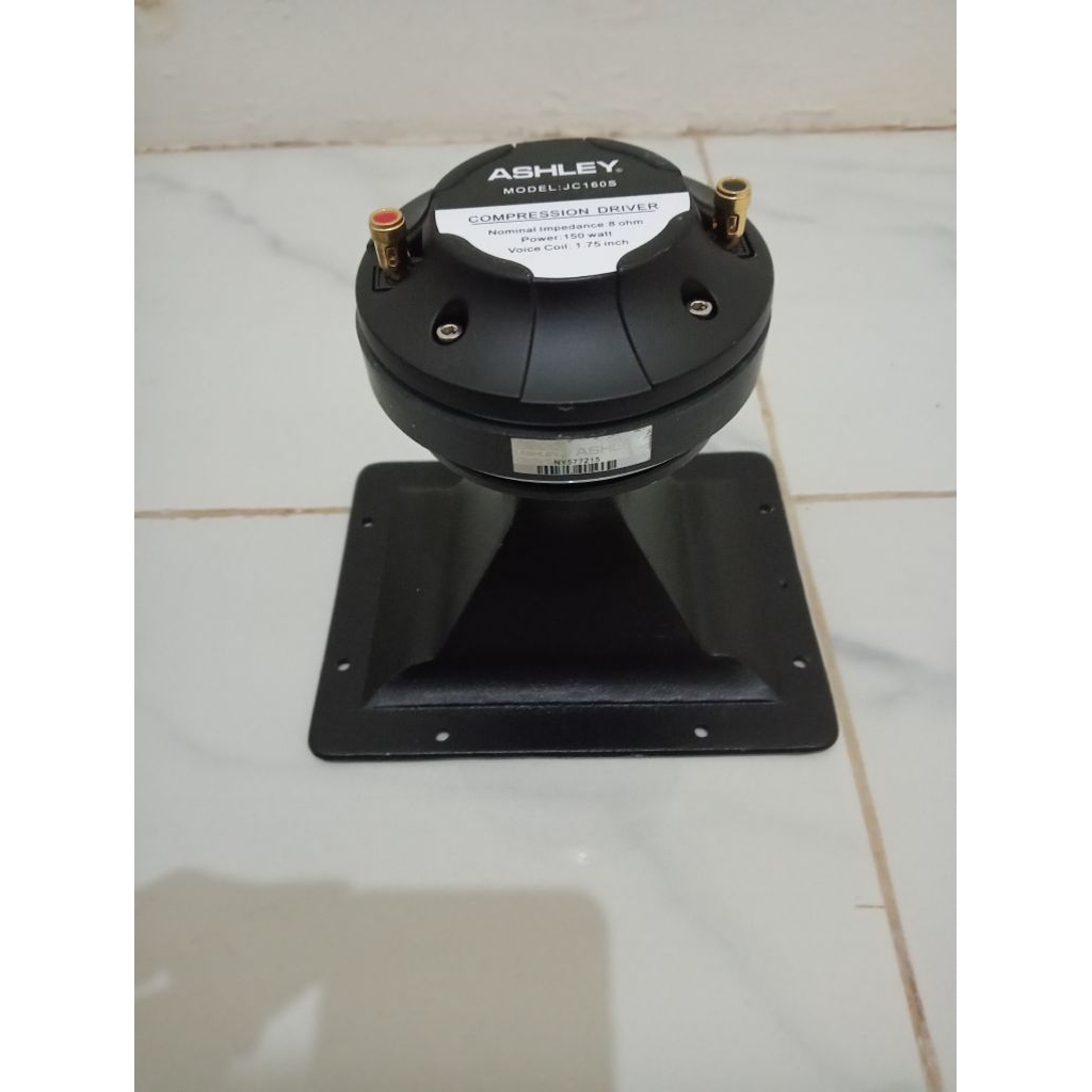 Jual Paket Tweeter Magnet Ashley JC 160 S + Horn/ corong alumunium ...