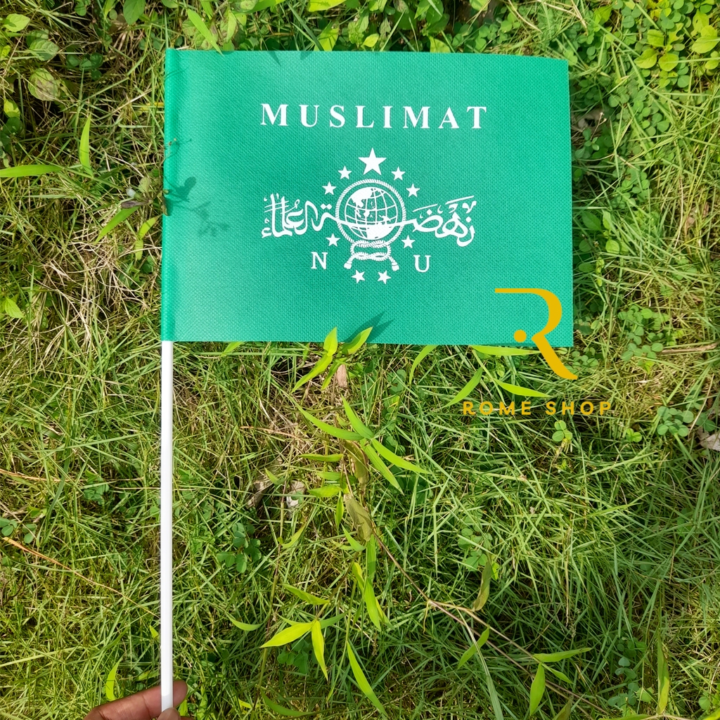 Jual Bendera Muslimat | Bendera Hari Santri | Bendera Pawai Ta'aruf ...