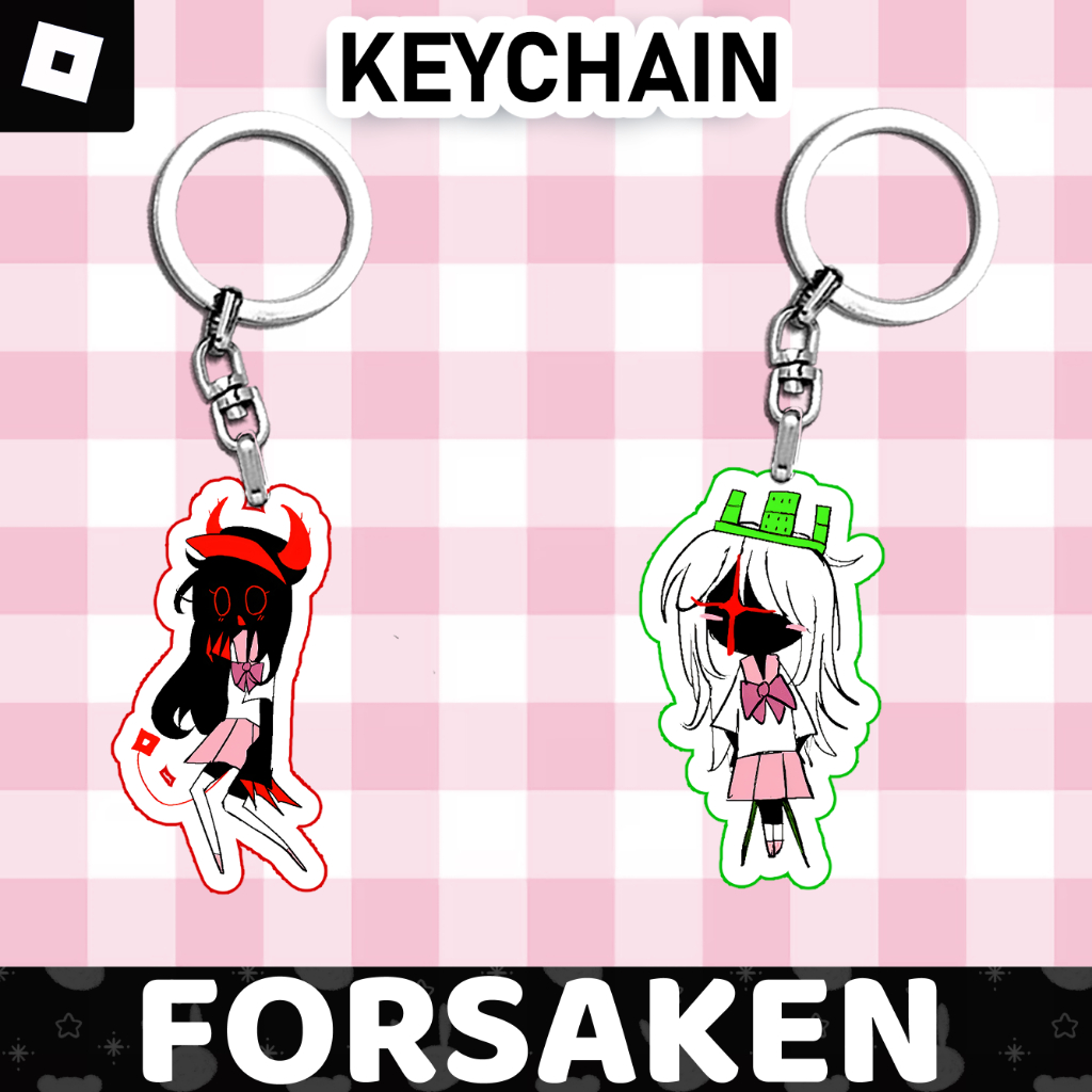 Jual Ganci / Gantungan Kunci Akrilik ROBLOX FORSAKEN GENDERBEND SCHOOL ...