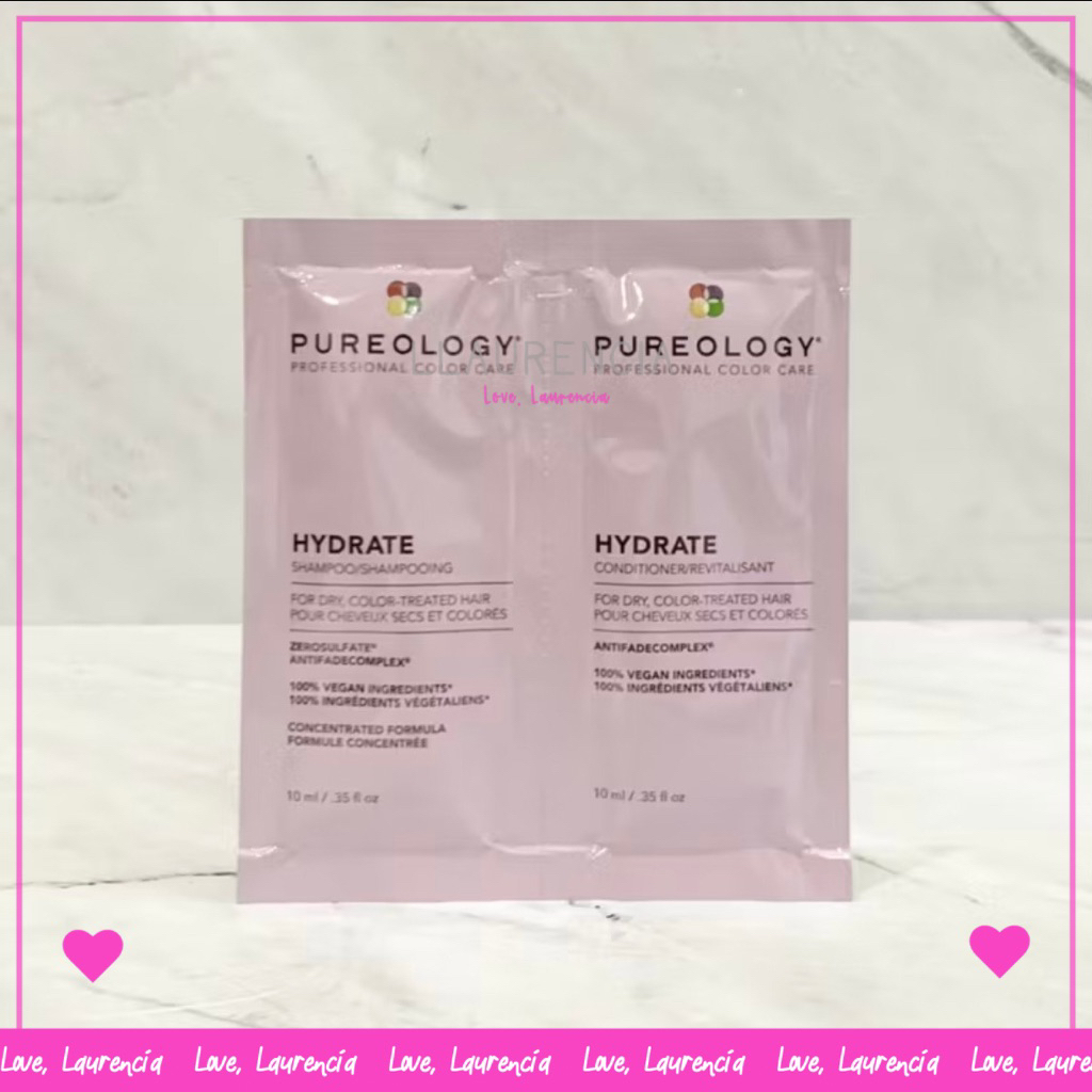 Jual Pureology Hydrate Shampoo + Conditioner for Dry Color Treated Hair ...