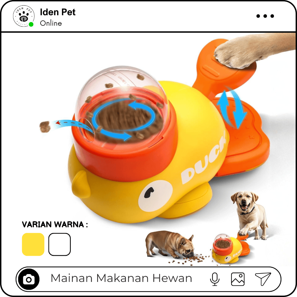Jual Mainan Kucing Mainan Interaktif Anjing Pengumpan Makanan Hewan Pet ...