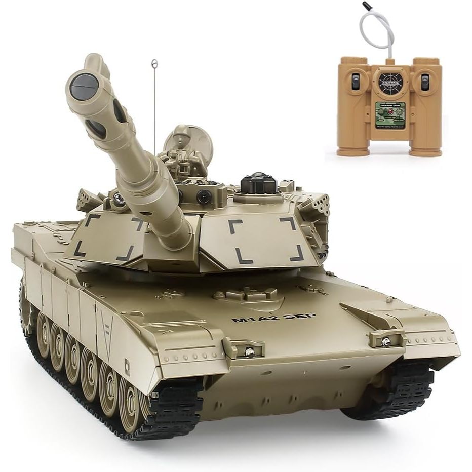 Jual Rc Tanks,1:28 WW2 M1A2 America Army Tank Toys for Boys,9 Channels ...