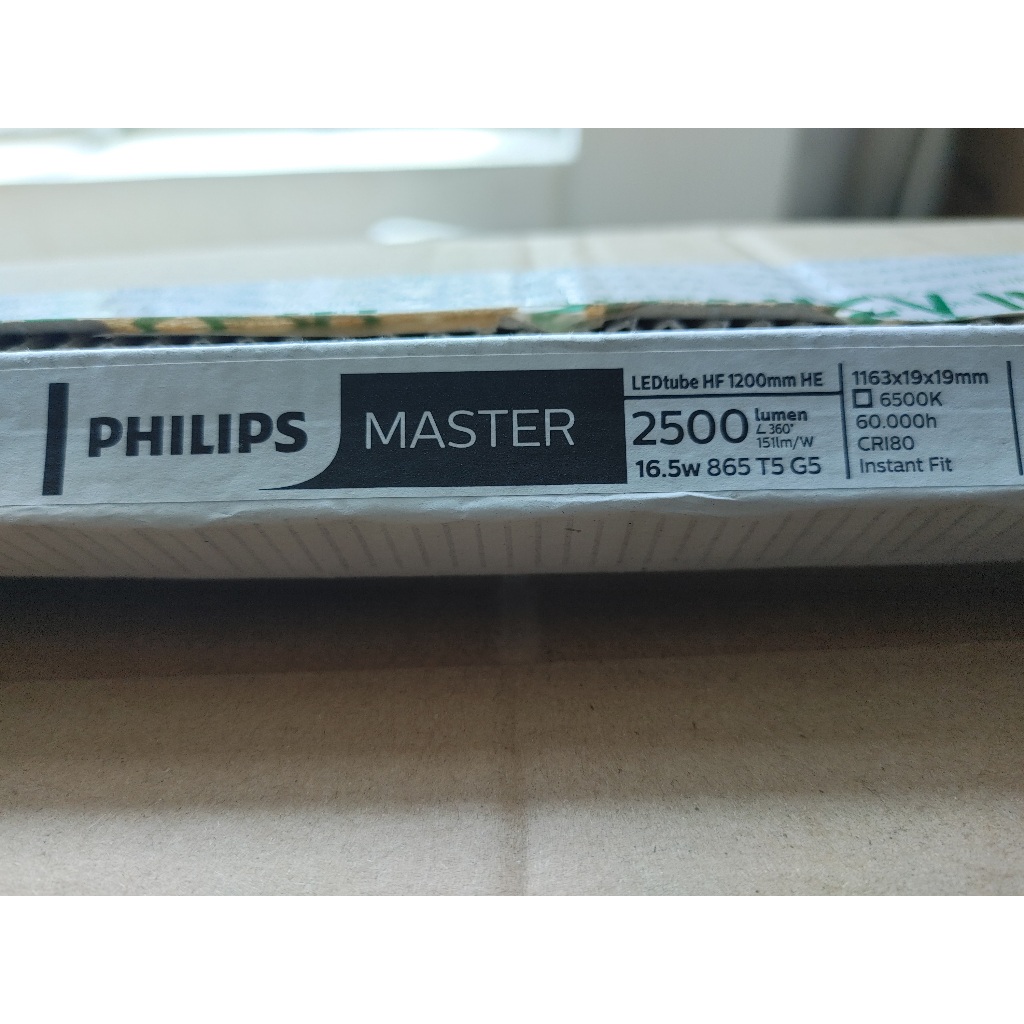 Jual PHILIPS Master MAS LEDTube HF 1200mm HE 16.5W 865 T5 - Pengganti ...