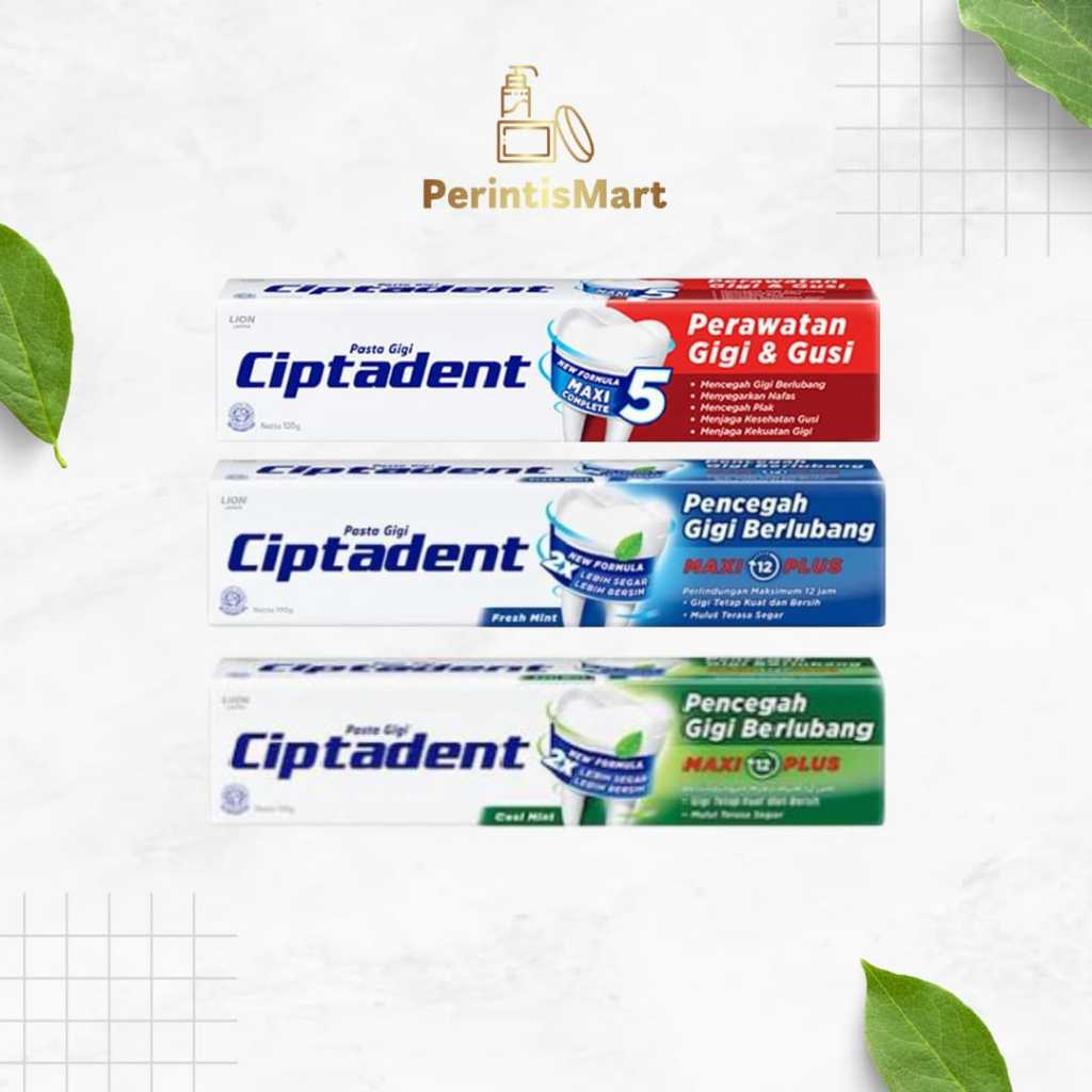 Jual Ciptadent Pasta Gigi 120g All Variant Bisa Satuan/Paket Hemat ...