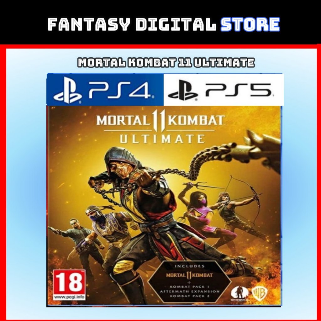 Jual Mortal Kombat 11 Ultimate / Standard PS4 PS5 Digital | Shopee ...