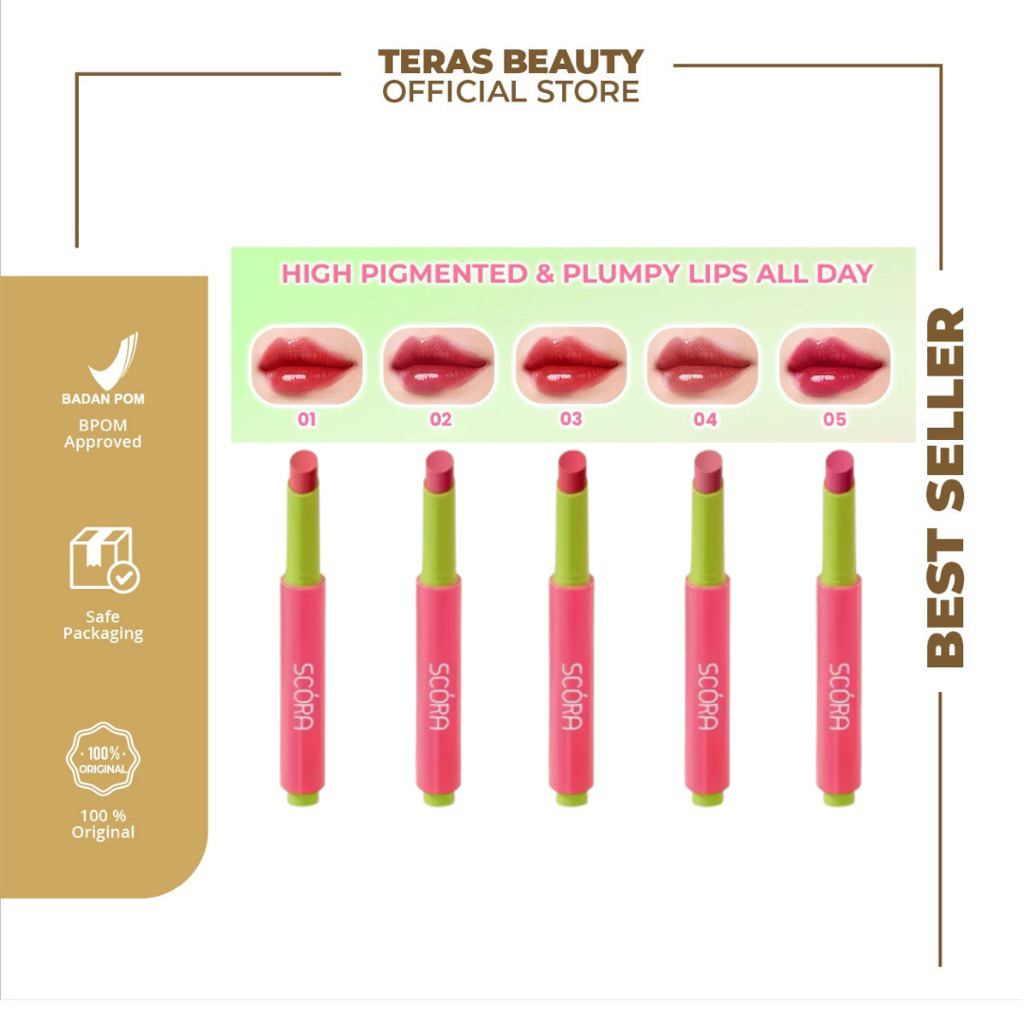 Jual SCORA-Bloop Pop Gloss Balm Scora|Lip Balm Scora|Lip balm Reizuka ...