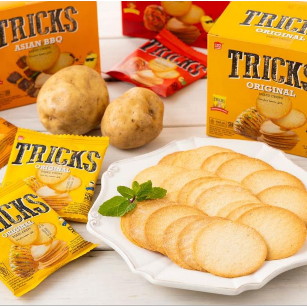 Jual Tricks Biskuit Kentang Rasa Kimchi 4x15 gr | Shopee Indonesia