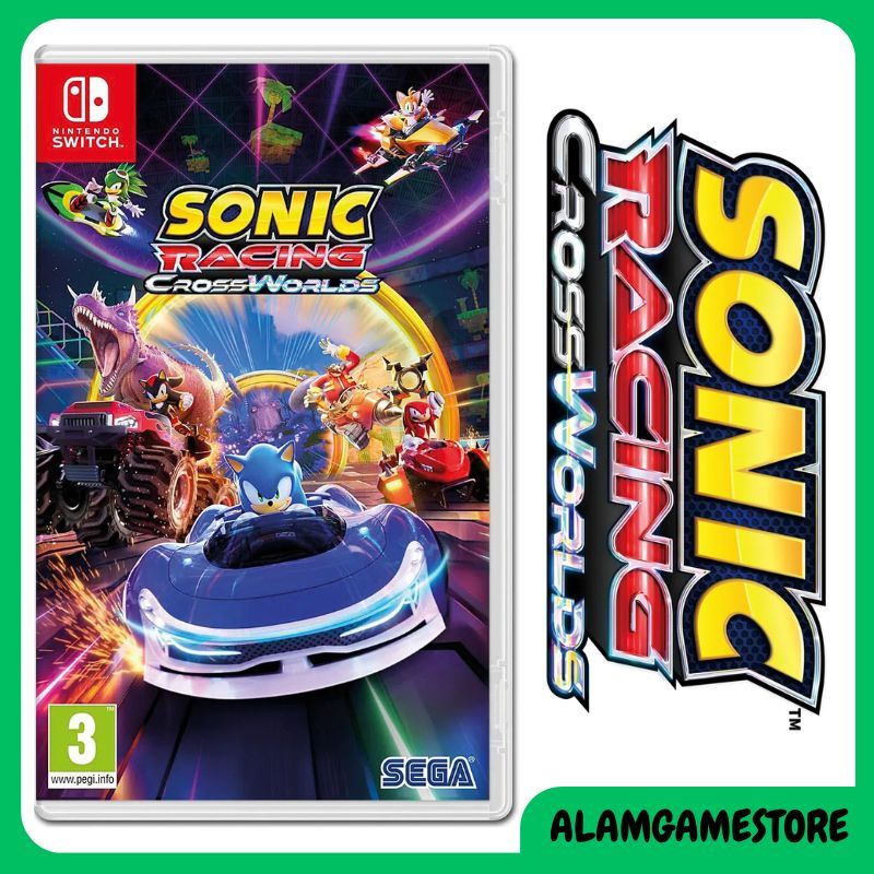 Jual Nintendo Switch / NSW / SW SONIC Racing CrossWorlds GAMES Nintendo ...