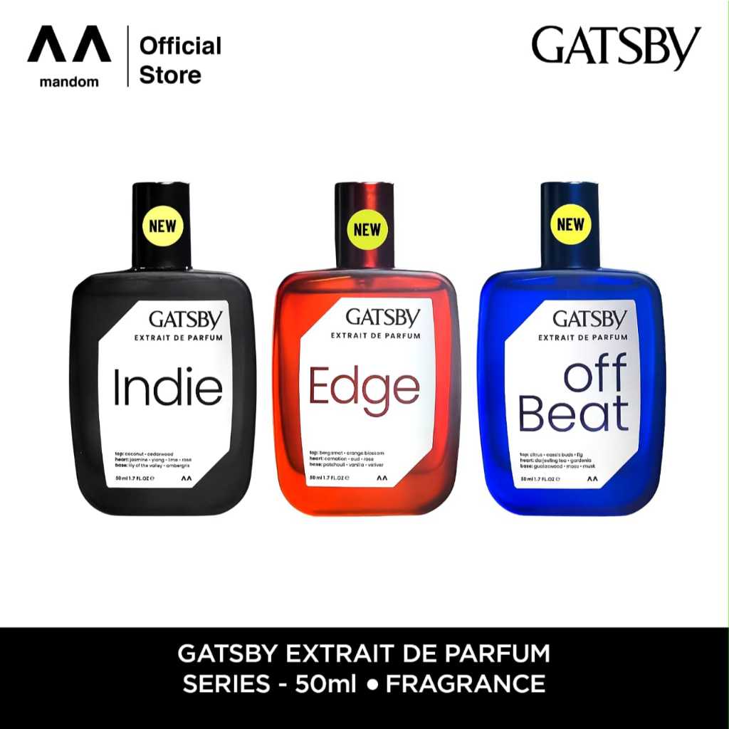 Jual Gatsby Extrait De Parfume 50 ml - Indie | Off Beat | Edge ...