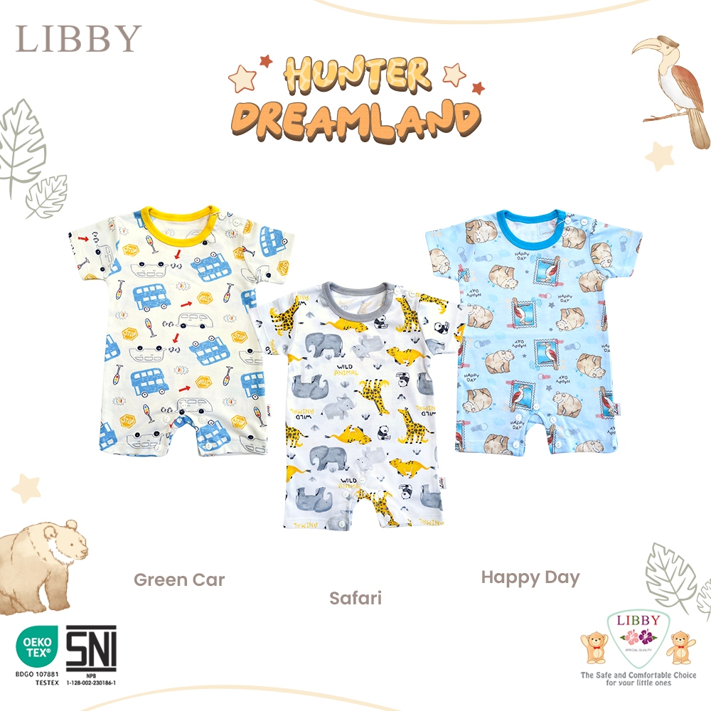 Jual Libby baby Jumper Segiempat Motif HUNTER DREAMLAND - Jumper bayi ...