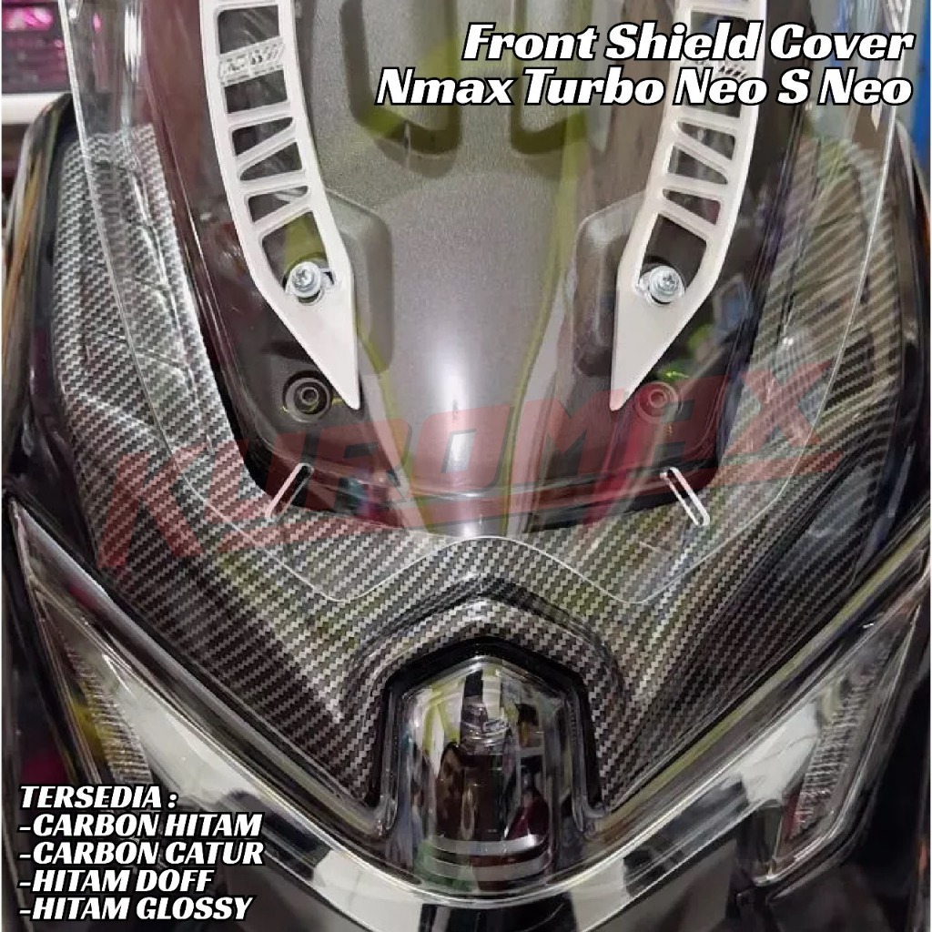 Jual Front Shield Cover Nmax Techmax Turbo Neo s Neo Bahan ABS Keren ...
