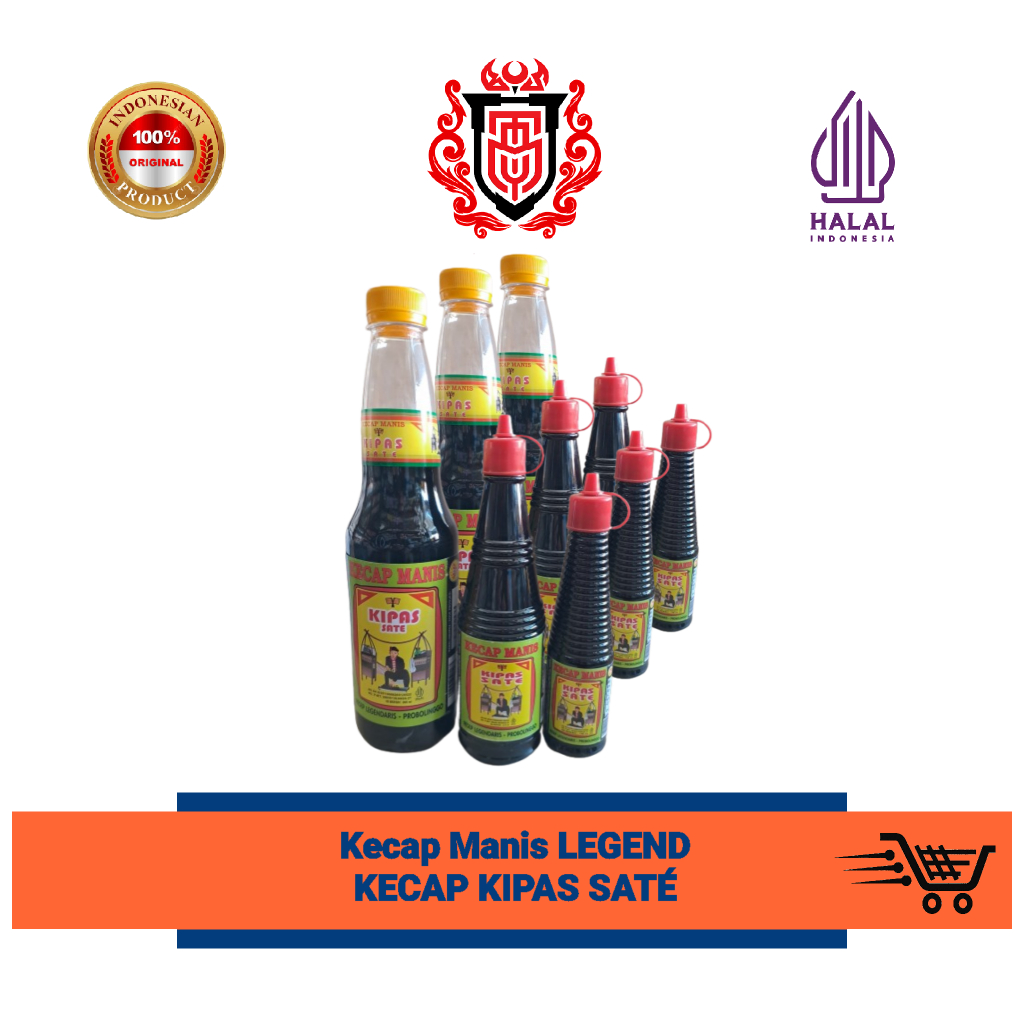 Jual Kecap manis cap kipas sate / Kecap manis cap sate | Kecap Manis ...