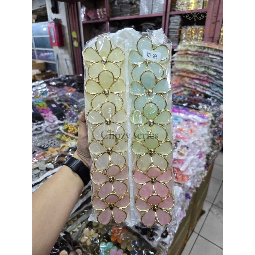 Jual ISI 12 PCS JEPITAN RAMBUT BUNGA MELATI LIST PREMIUM IMPORT MURAH ...
