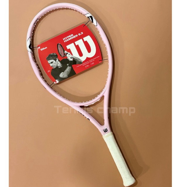Jual Raket Tenis Wilson Hyper Hammer 5.3 Baby Pink/ Tennis Racket ...