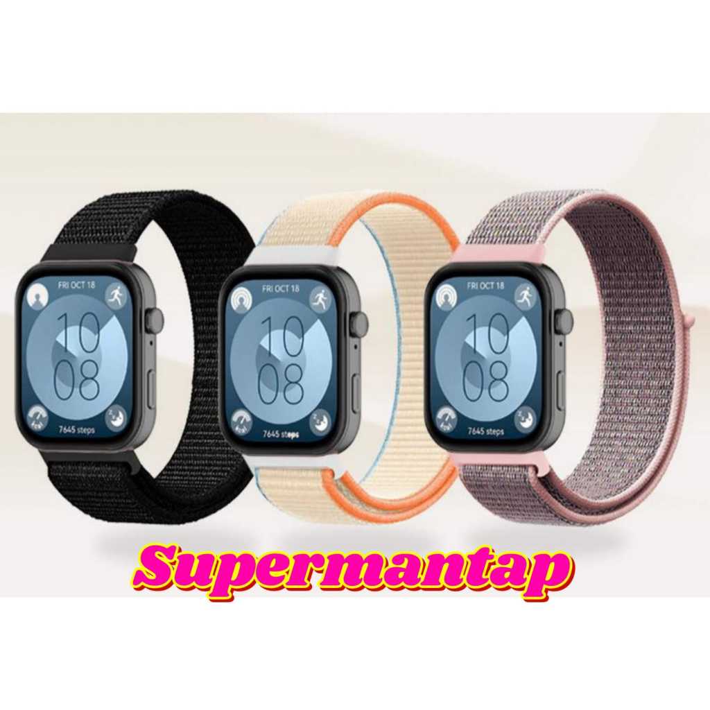 Jual Strap Nylon Smartwatch ADVAN Smartwatch SE1 Pro Ai Voice Assistant ...
