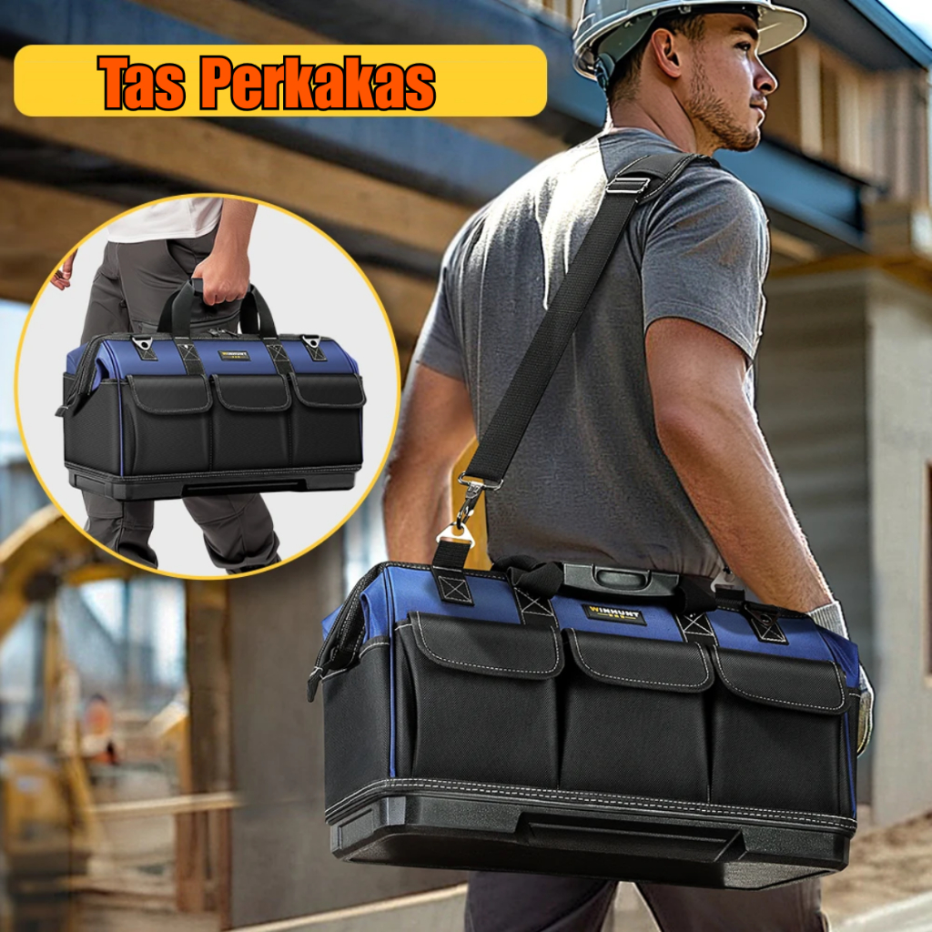 Jual PROMO Taffware Tas perkakas teknisi listrik tukang bangunan Bahan ...