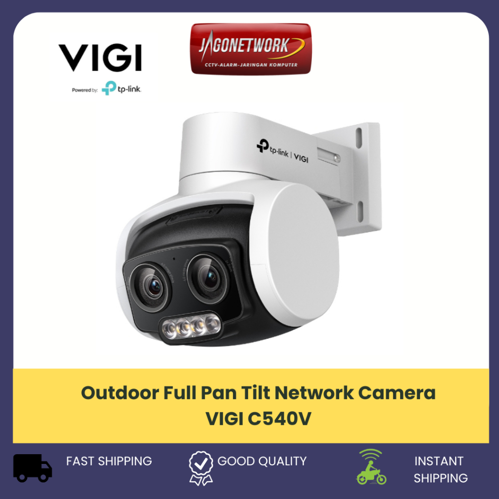 Jual TP-Link Vigi C540V 4MP PTZ IP Cam with Dual-Lens Zoom and Face ...